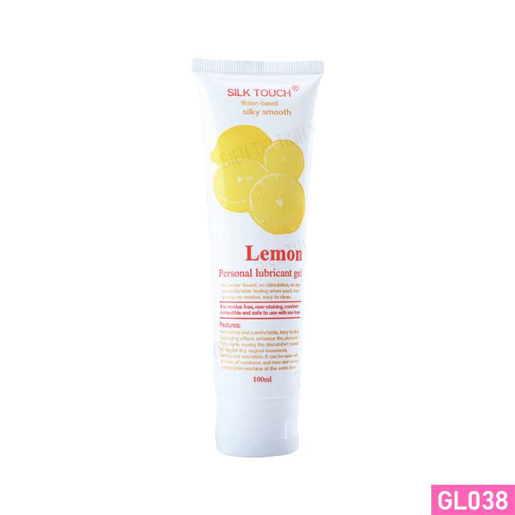 Gel bôi trơn Silk Touch Lemon hương chanh chai 100ml
