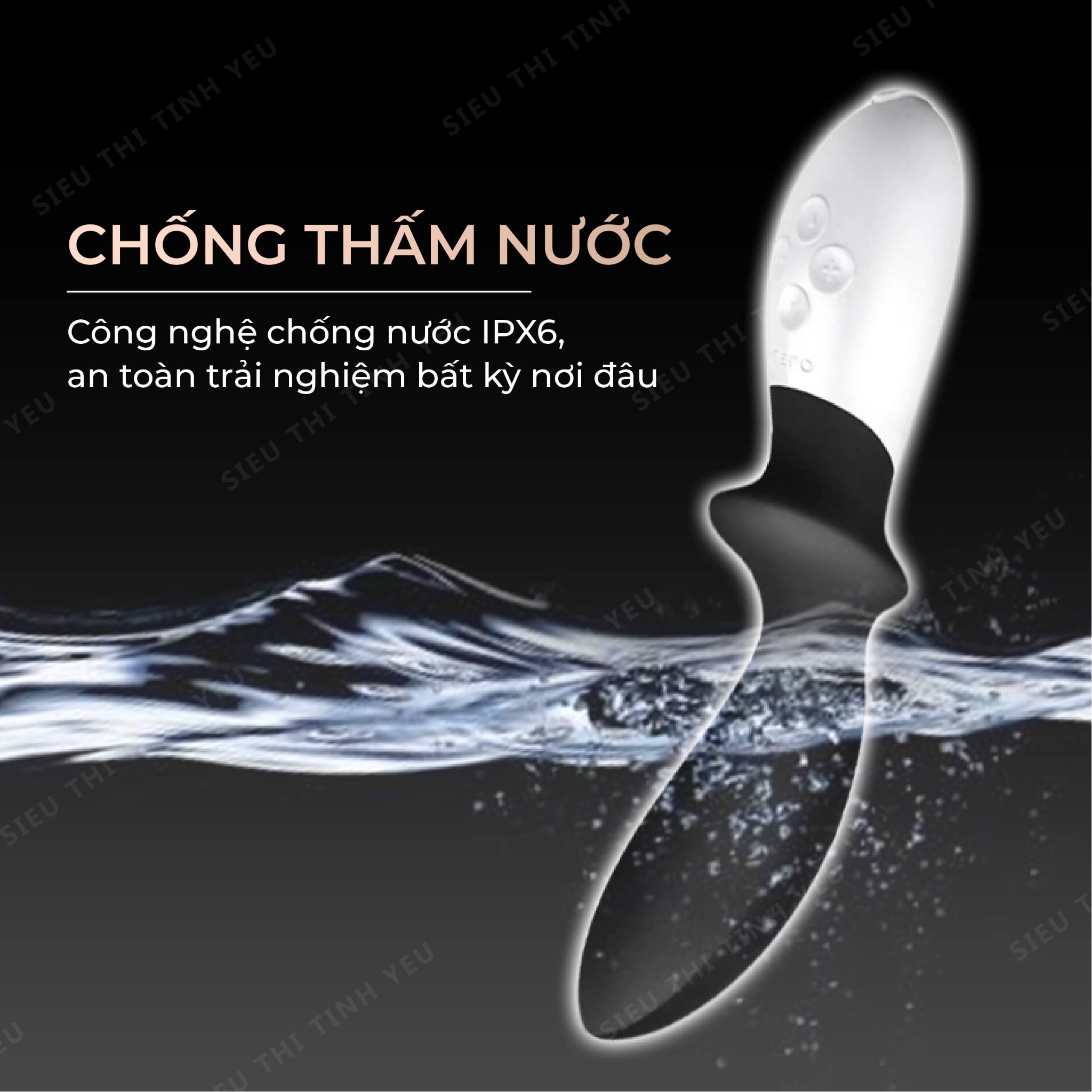 Máy massage tuyến tiền liệt Lelo Loki 6 chế độ rung, dùng sạc