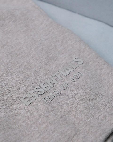 Quần Shorts Fear Of God Essentials Core Heather SS24 Hàng Chính Hãng ...