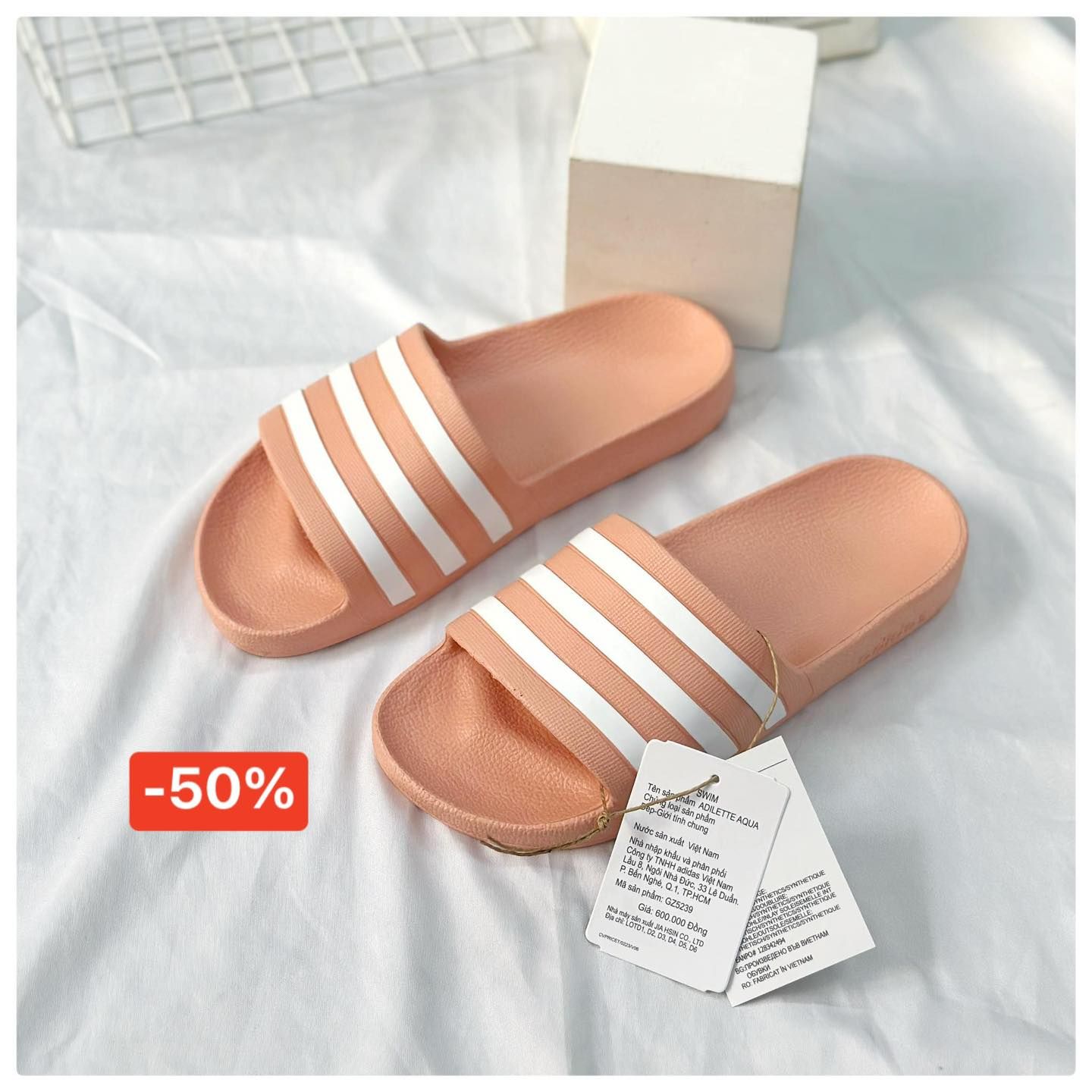 Dép Adidas Adilette Aqua Màu Hồng I GZ5239 Hàng Chính Hãng - Fox ...