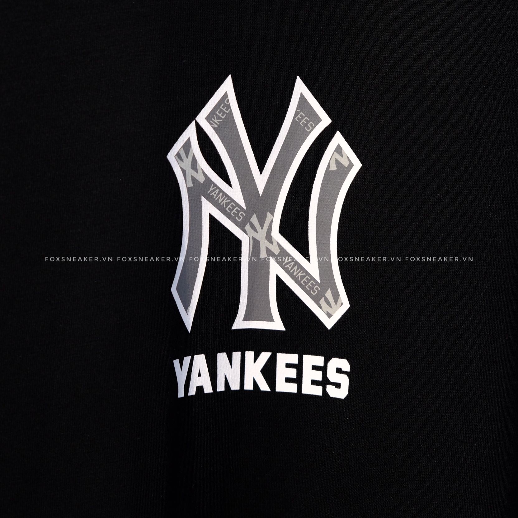 Áo Thun New Era New York Yankees Mono Logo Đen | 13520207 - Fox Sneaker ...