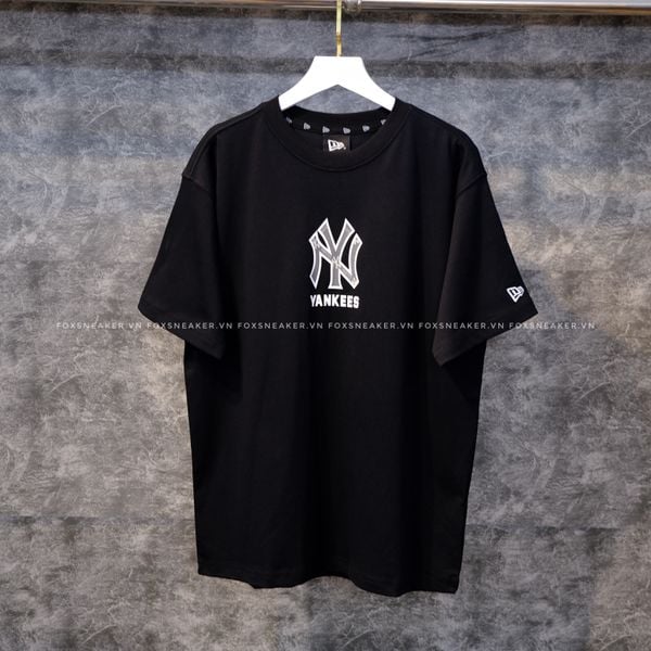 Áo Thun New Era New York Yankees Mono Logo Đen | 13520207 - Fox Sneaker ...