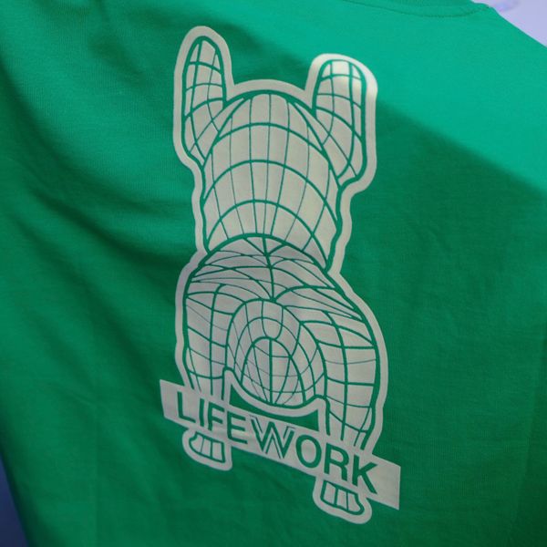 Áo Thun Life Work Logo Mini ' GREEN ' [ LW234TS088 ] Hàng Chính Hãng ...