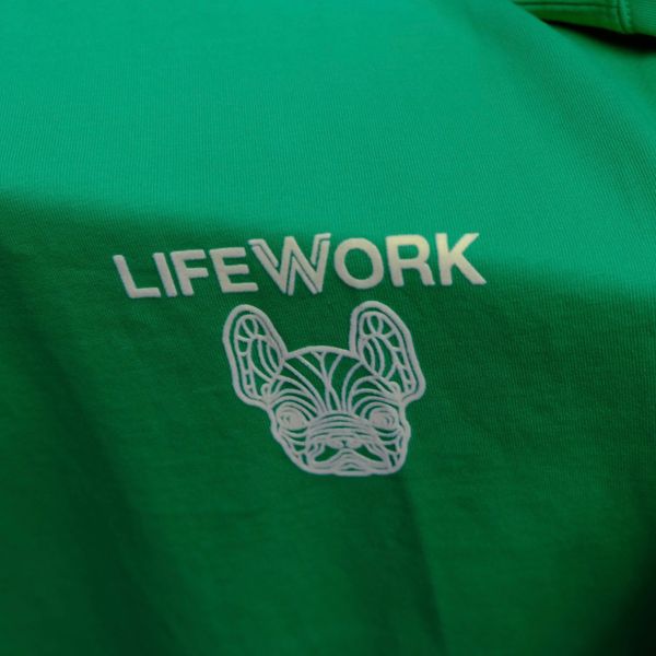 Áo Thun Life Work Logo Mini ' GREEN ' [ LW234TS088 ] Hàng Chính Hãng ...