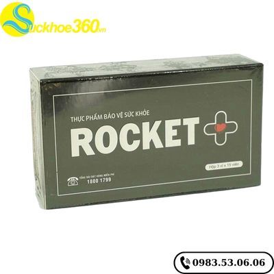 Rocket Plus tăng cường sinh lý giúp nam giới làm chủ cuộc chơi