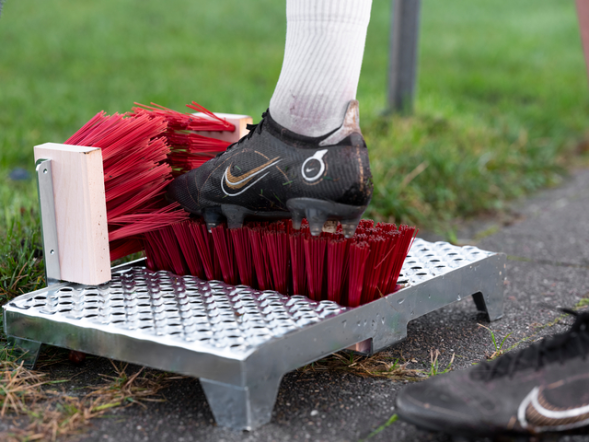 Boot cleaner, FSC™ 100% NC-COC-059222, 460 mm, Hard, Wood – Green Kites ...