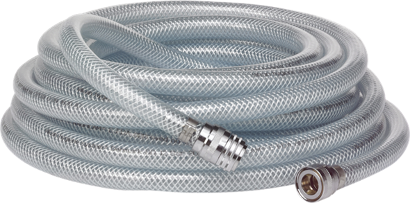 Cold water hose, 1/2"(Q), 10000 mm, White ﻿ – Green Kites Vietnam