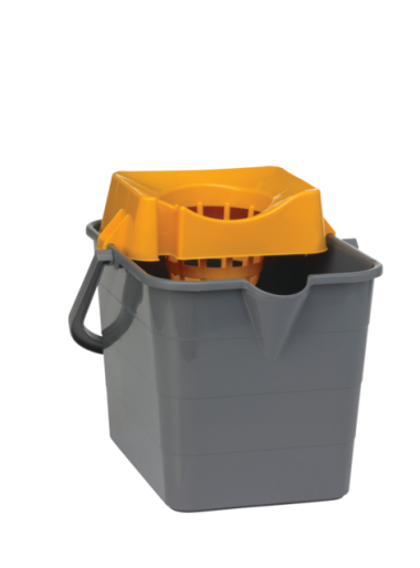 Mop Bucket,15 Litre, Grey – Green Kites Vietnam