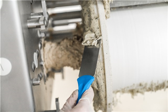 Stainless Steel Scraper with Threaded Handle, 50 mm – Green Kites Vietnam