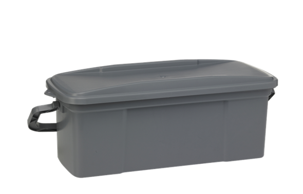 Complete mop box / prep kit, 40 cm, Grey – Green Kites Vietnam
