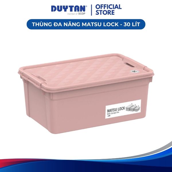Thùng Đa Năng Matsu Lock Duy Tân Size 30 Lít