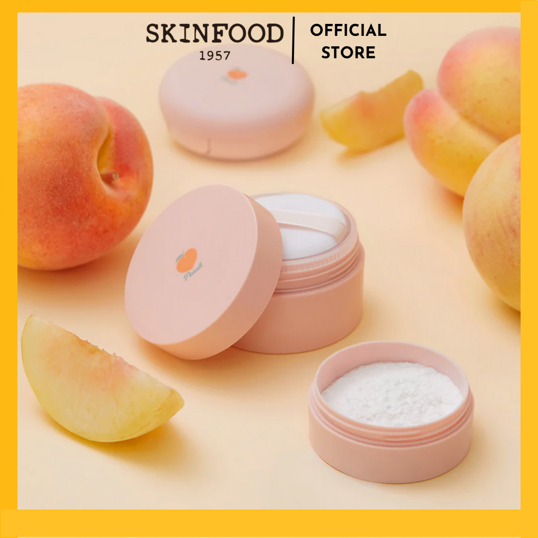 Phấn Phủ Kiềm Dầu chiết xuất trái đào Peach Cotton Powder 5g / 15g ...