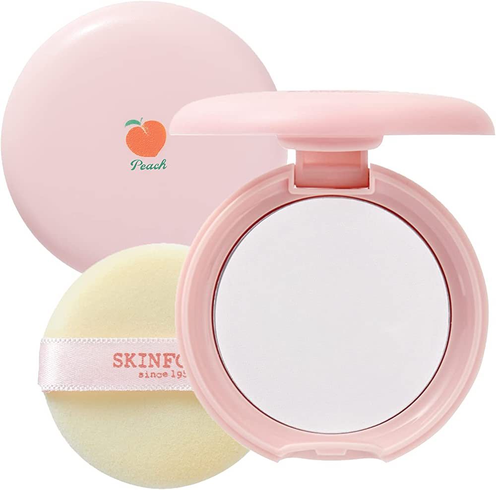 Phấn Phủ Nén Kiềm Dầu Skinfood Peach Cotton Pore Blur Pact 9g – The Skin Food