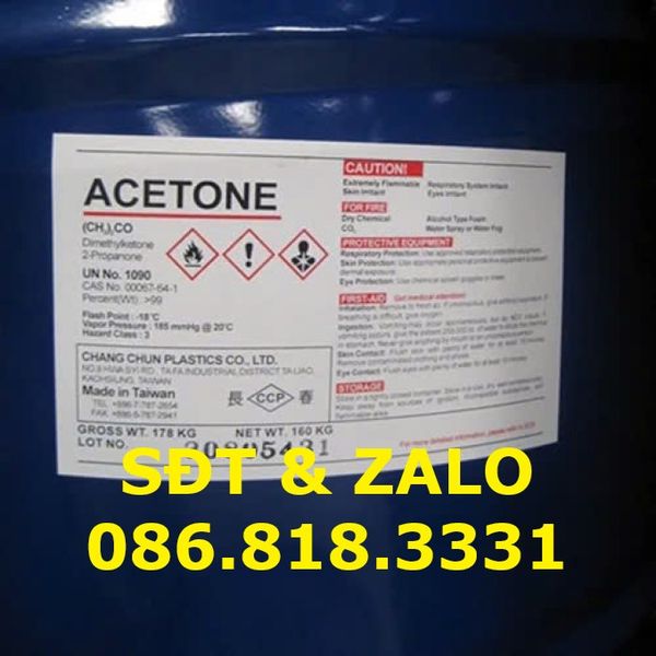 Dung môi Acetone - Dimethyl Ketone - C3H6O – KDCCHEMICAL