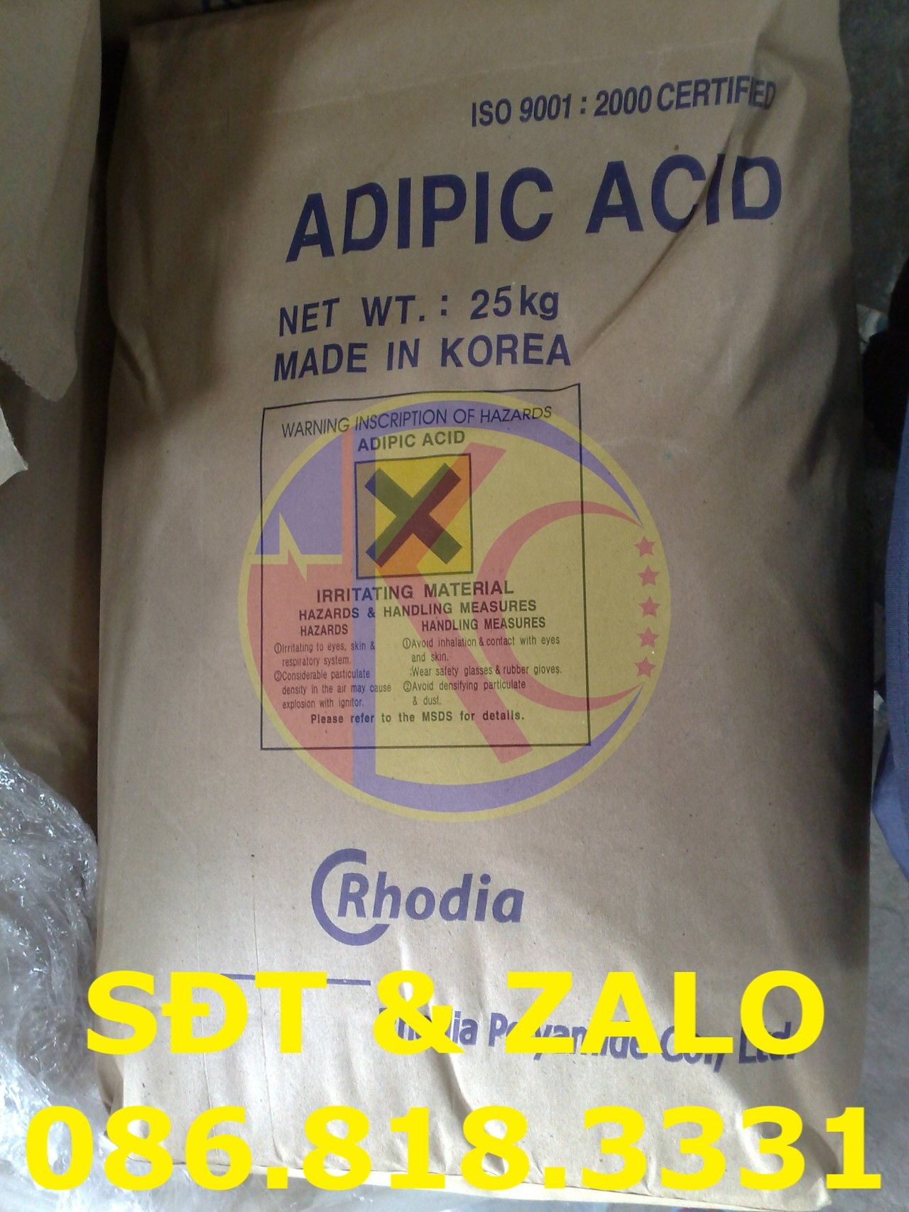 Adipic Acid - Axit Adipic - C6H10O4 – KDCCHEMICAL