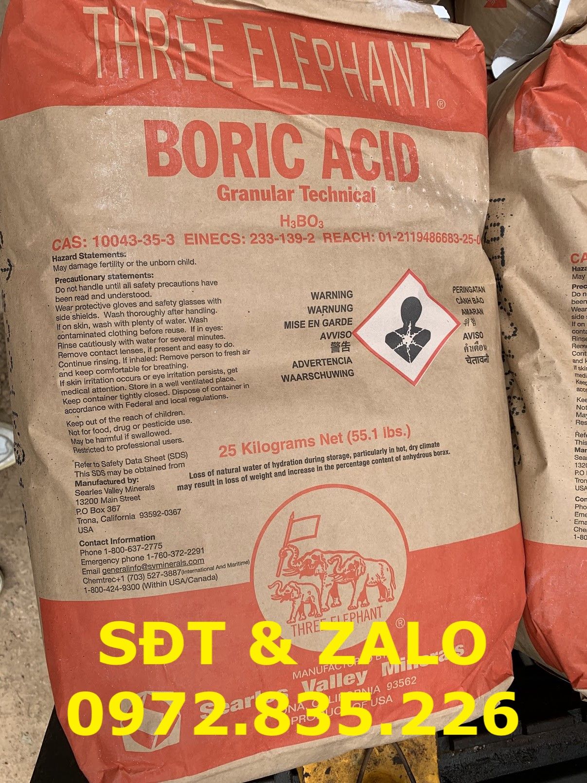 Acid Boric - H3BO3 - Axit Boric - Boric 99% – KDCCHEMICAL