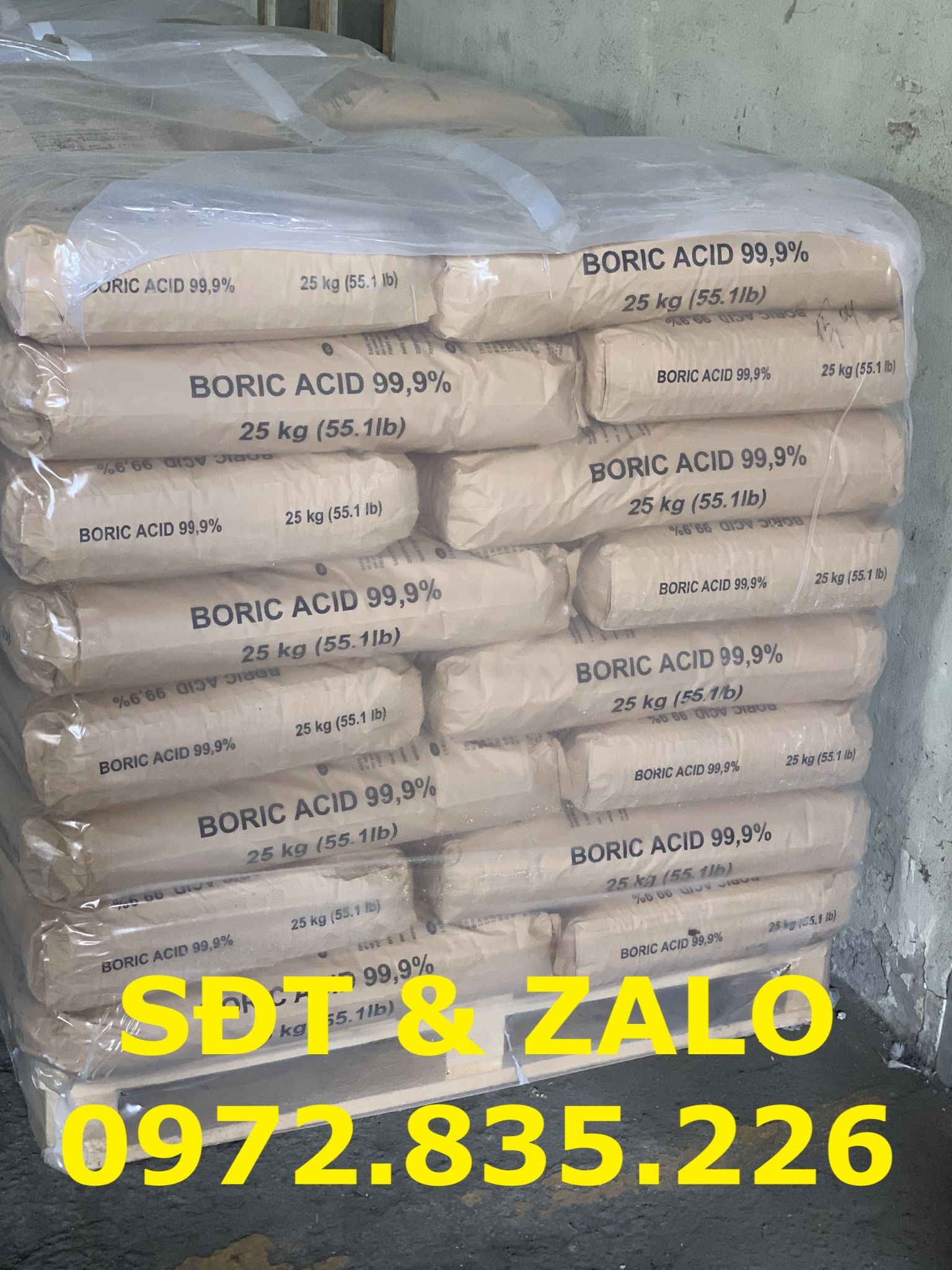 Acid Boric - H3BO3 - Axit Boric - Boric 99% – KDCCHEMICAL