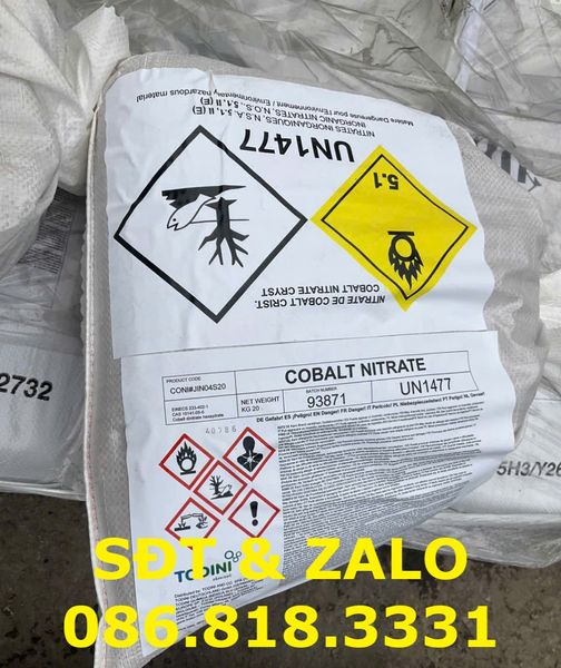 Cobalt Nitrate - Co(NO3)2 (hãng Todini - Đức) – KDCCHEMICAL