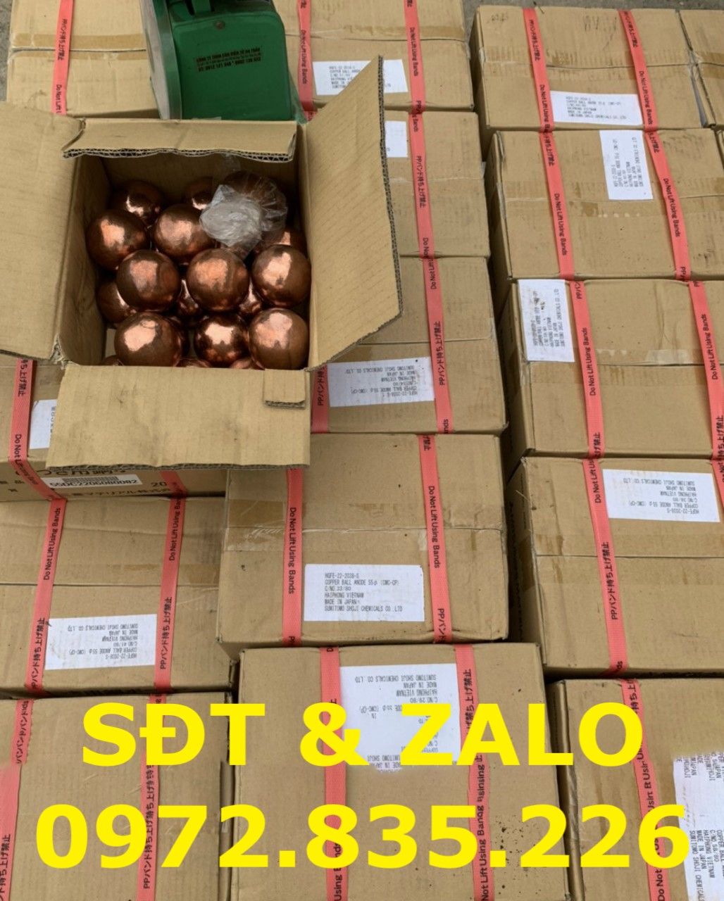 Đồng Bi - Đồng Đỏ - Copper Ball Anode (MITSUBISHI) – KDCCHEMICAL