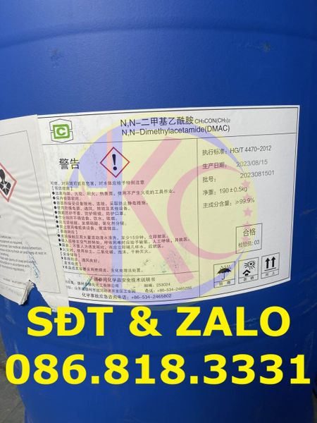 Dung môi DimethylAcetamide (DMAC) - DMA – KDCCHEMICAL