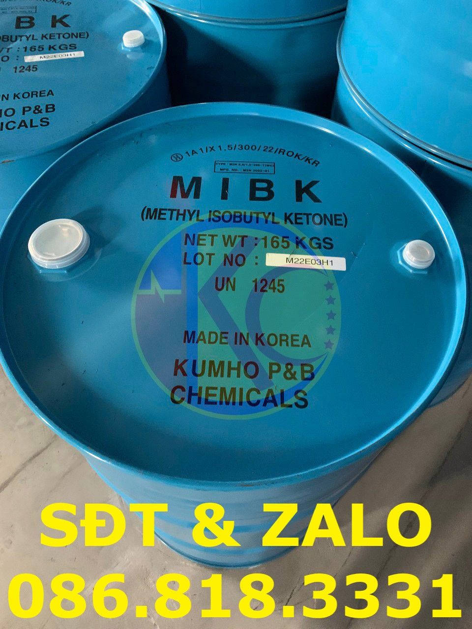 Methyl Isobutyl Ketone (MIBK) - C6H12O – KDCCHEMICAL
