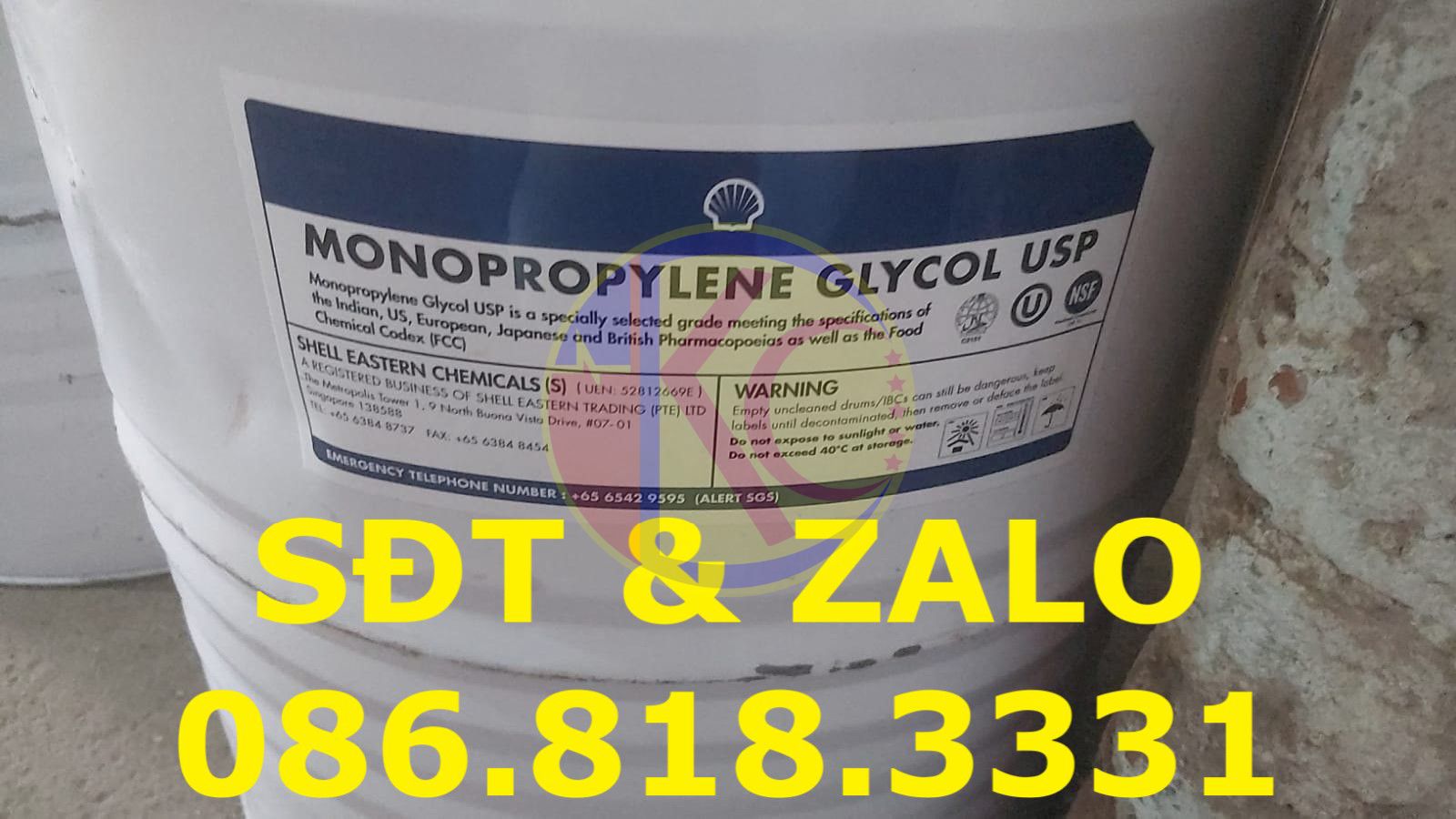 MonoPropylene Glycol - MPG - C3H8O2 – KDCCHEMICAL