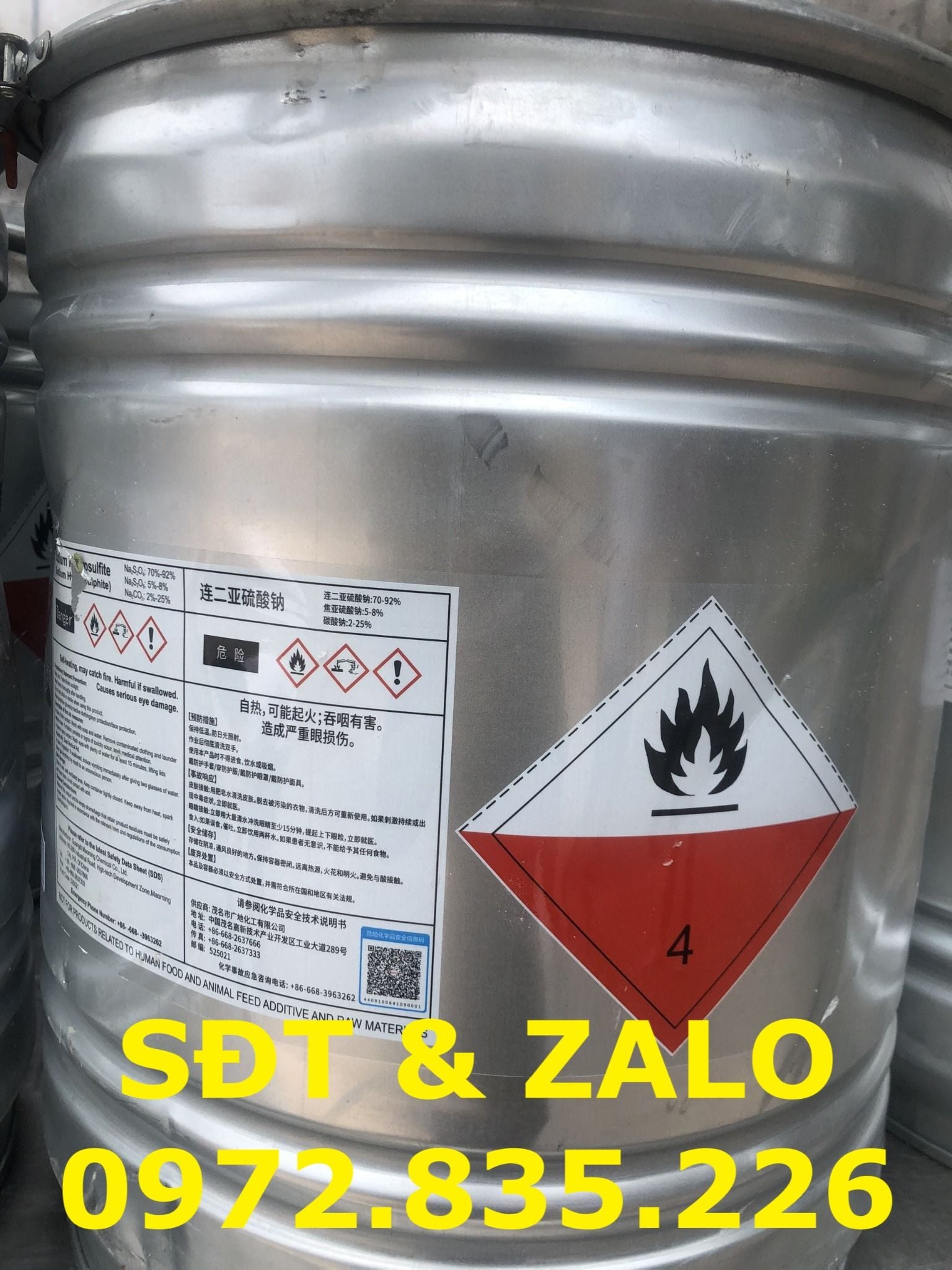 Sodium Hydrosulfite - Natri Hydrosunfit - Na2S2O4 (Tẩy đường ECO ...
