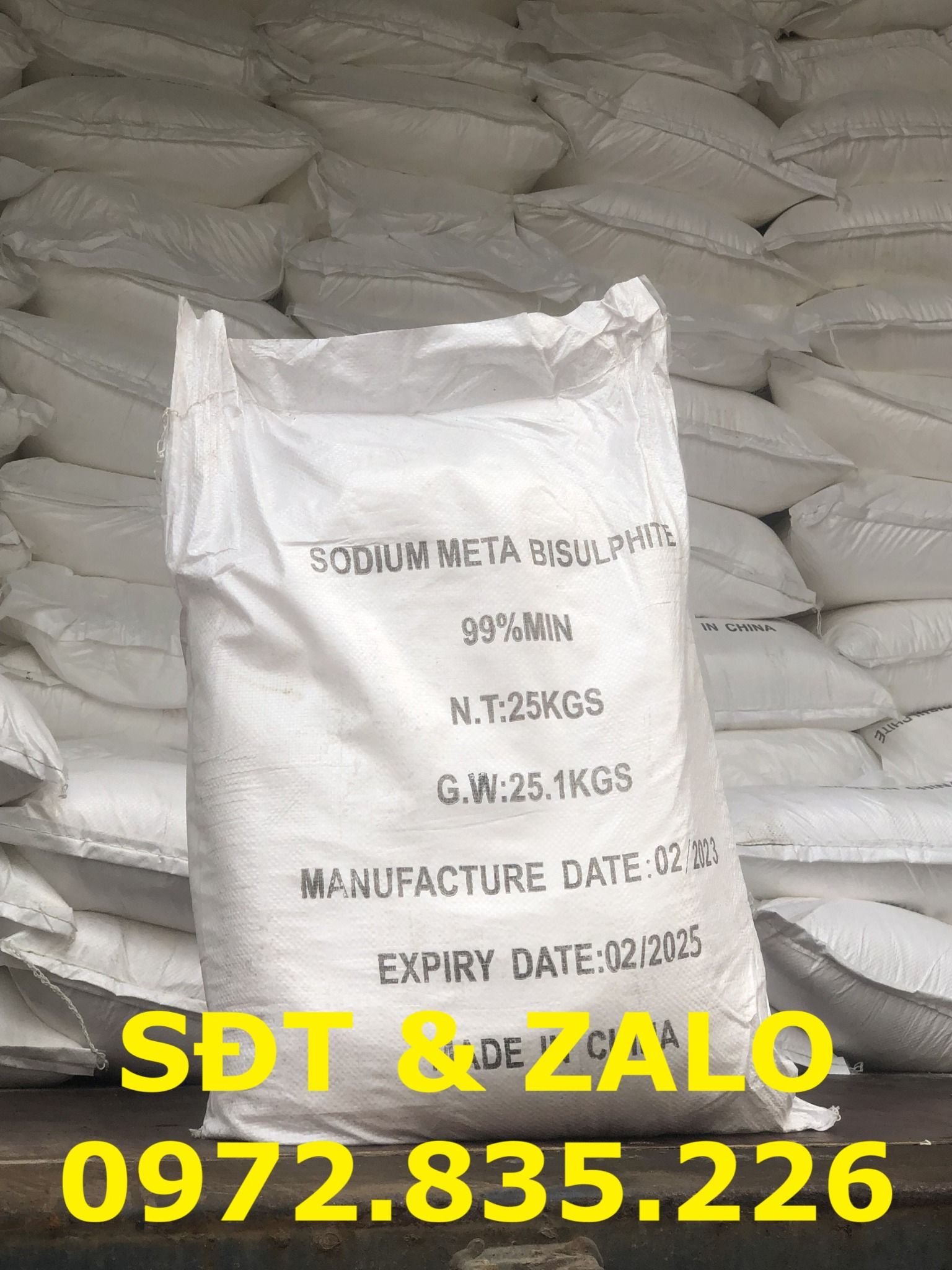 Sodium Metabisulfite - Natri Metabisulfit - Na2S2O5 – KDCCHEMICAL