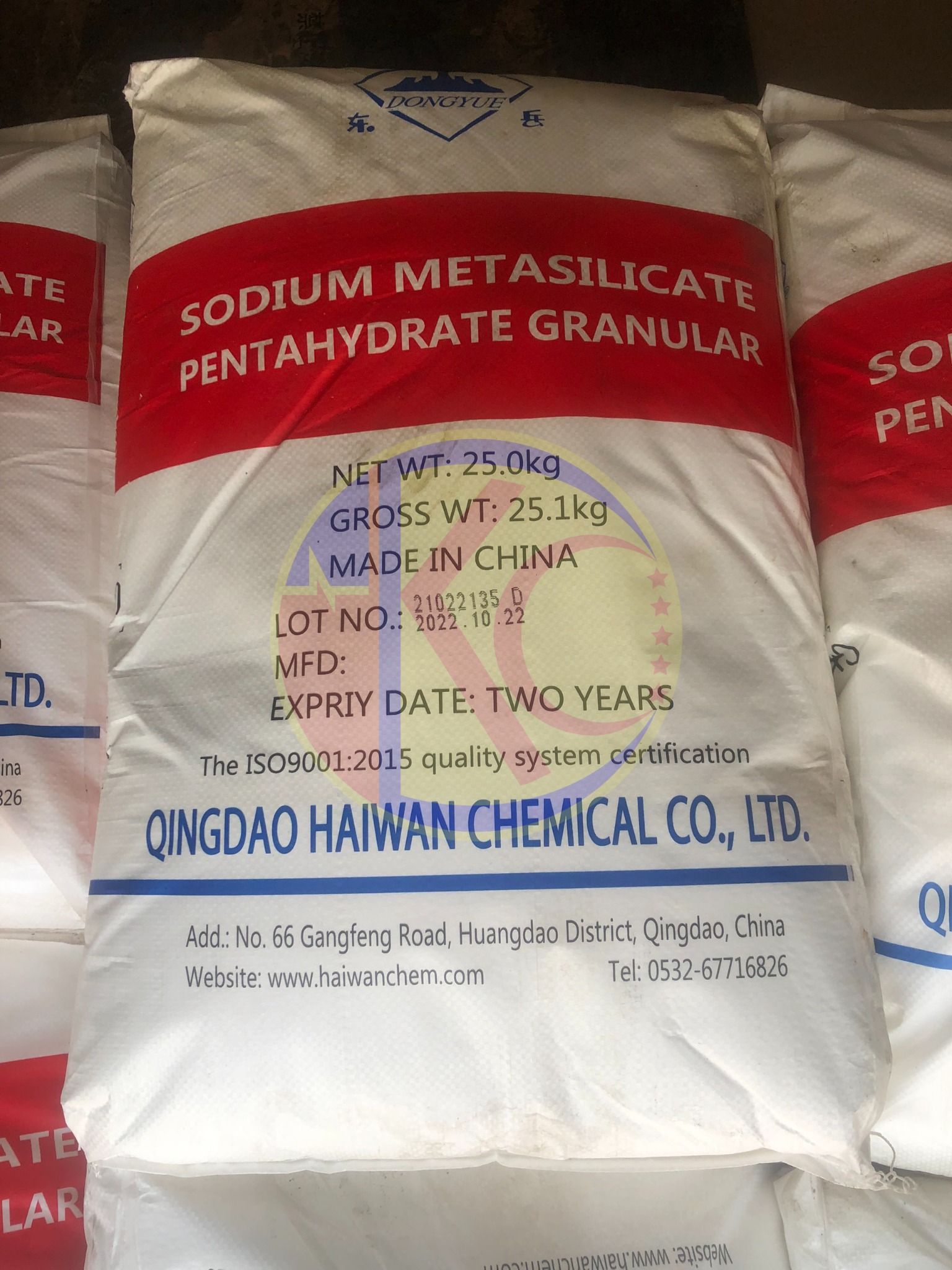 Sodium MetaSilicate PentaHydrate - Natri MetaSilicat - Na2SiO3.5H2O ...