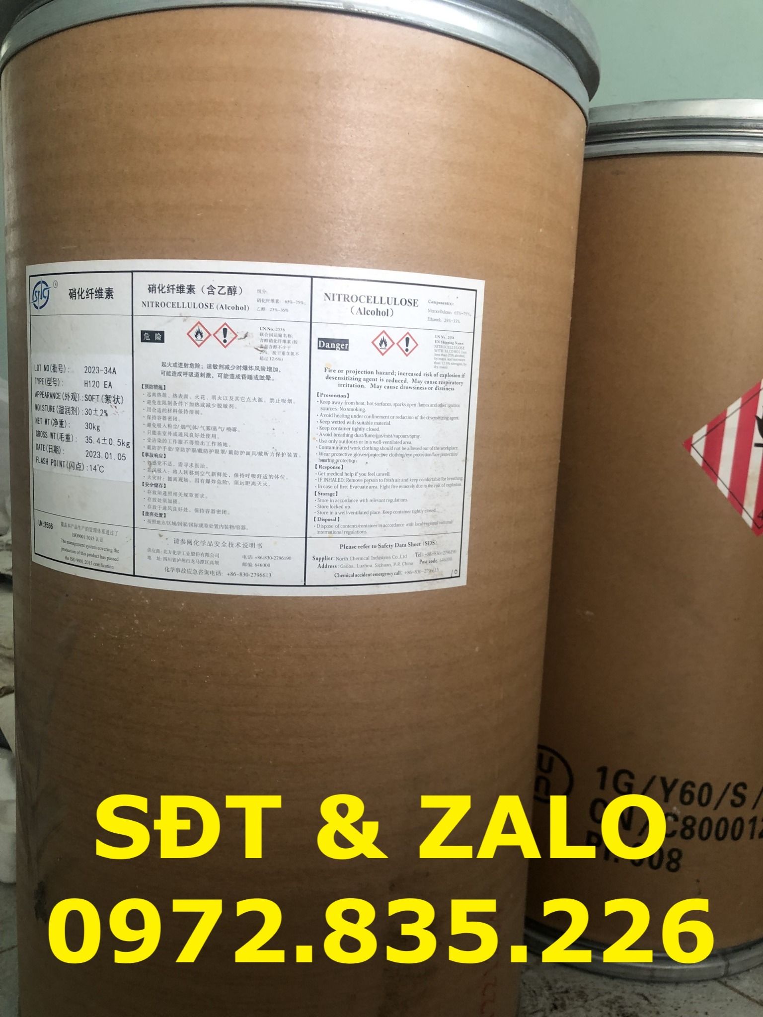 NITROCELLULOSE - CELLULOSE NITRATE - XENLULOZO NITRAT – KDCCHEMICAL