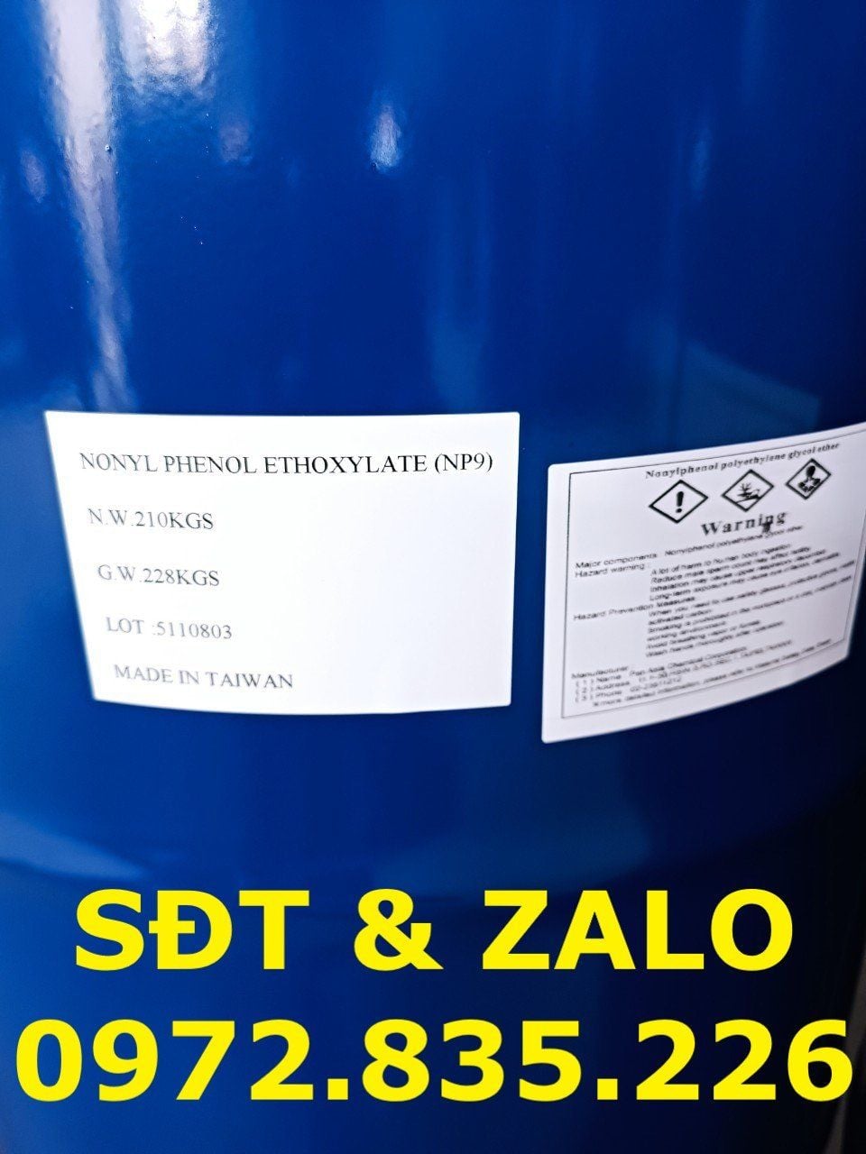 DUNG MÔI NONYLPHENOL ETHOXYLATE (NP9) – KDCCHEMICAL