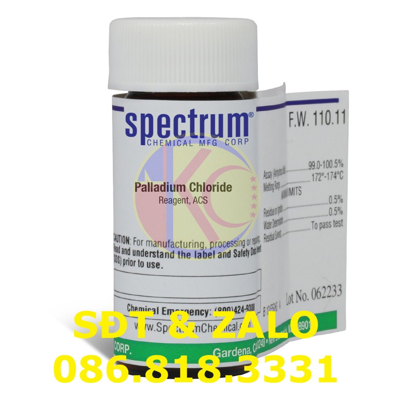 Palladium Chloride - Paladi Clorua - PdCl2 – KDCCHEMICAL