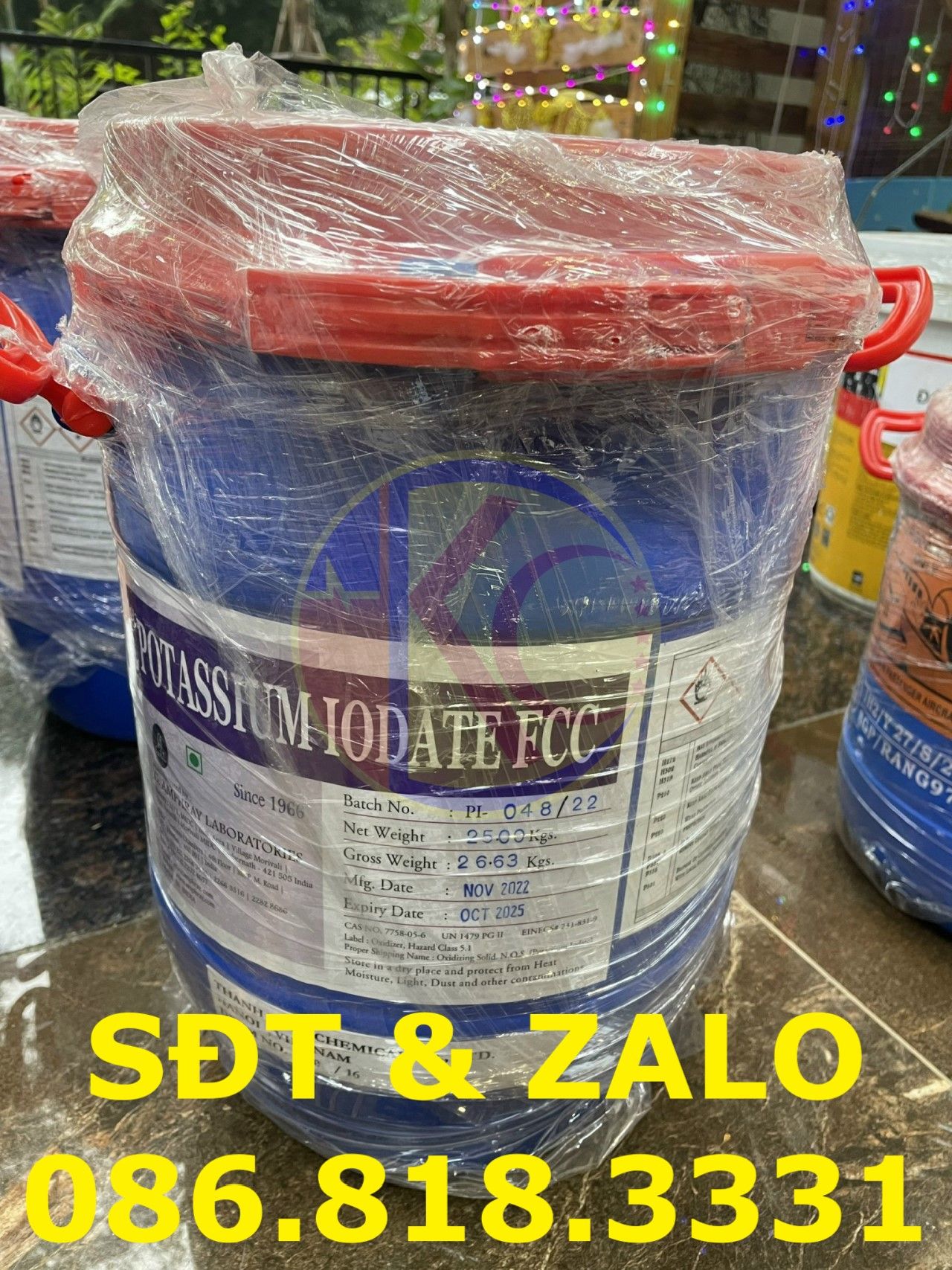 Potassium Iodate - Kali Iodat - KIO3 – KDCCHEMICAL