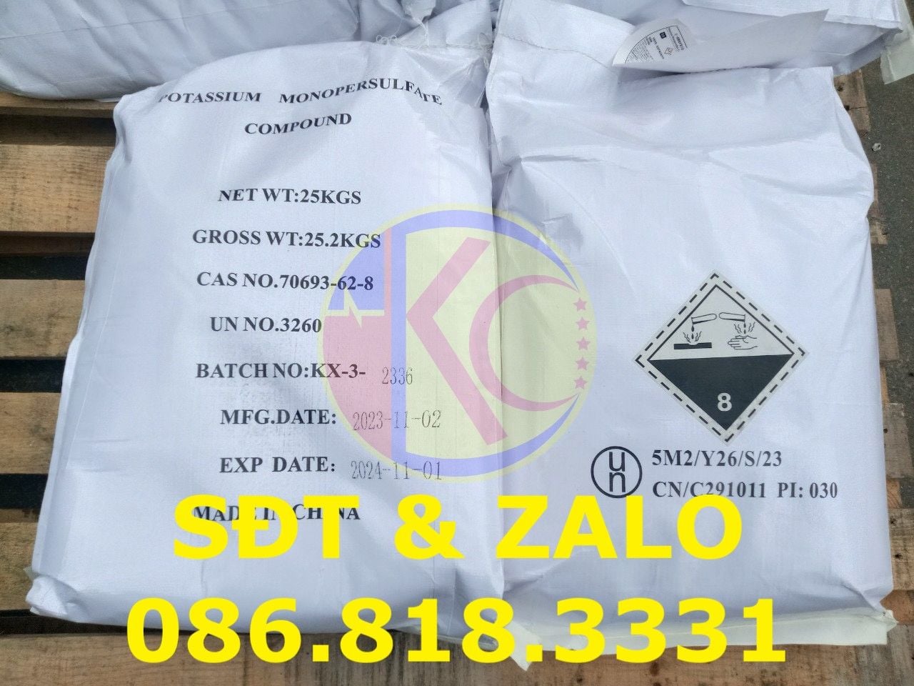 Potassium Monopersulfate (MPS) - Kali Peroxymonosulfate - KHSO5 ...