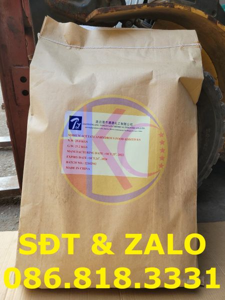 Sodium Acetate Food - Natri Acetat - CH3COONa – KDCCHEMICAL