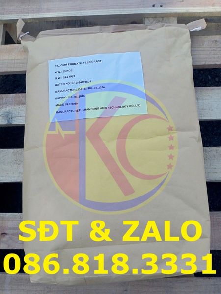 Calcium Formate – Ca(HCOO)2 – Canxi Format – KDCCHEMICAL