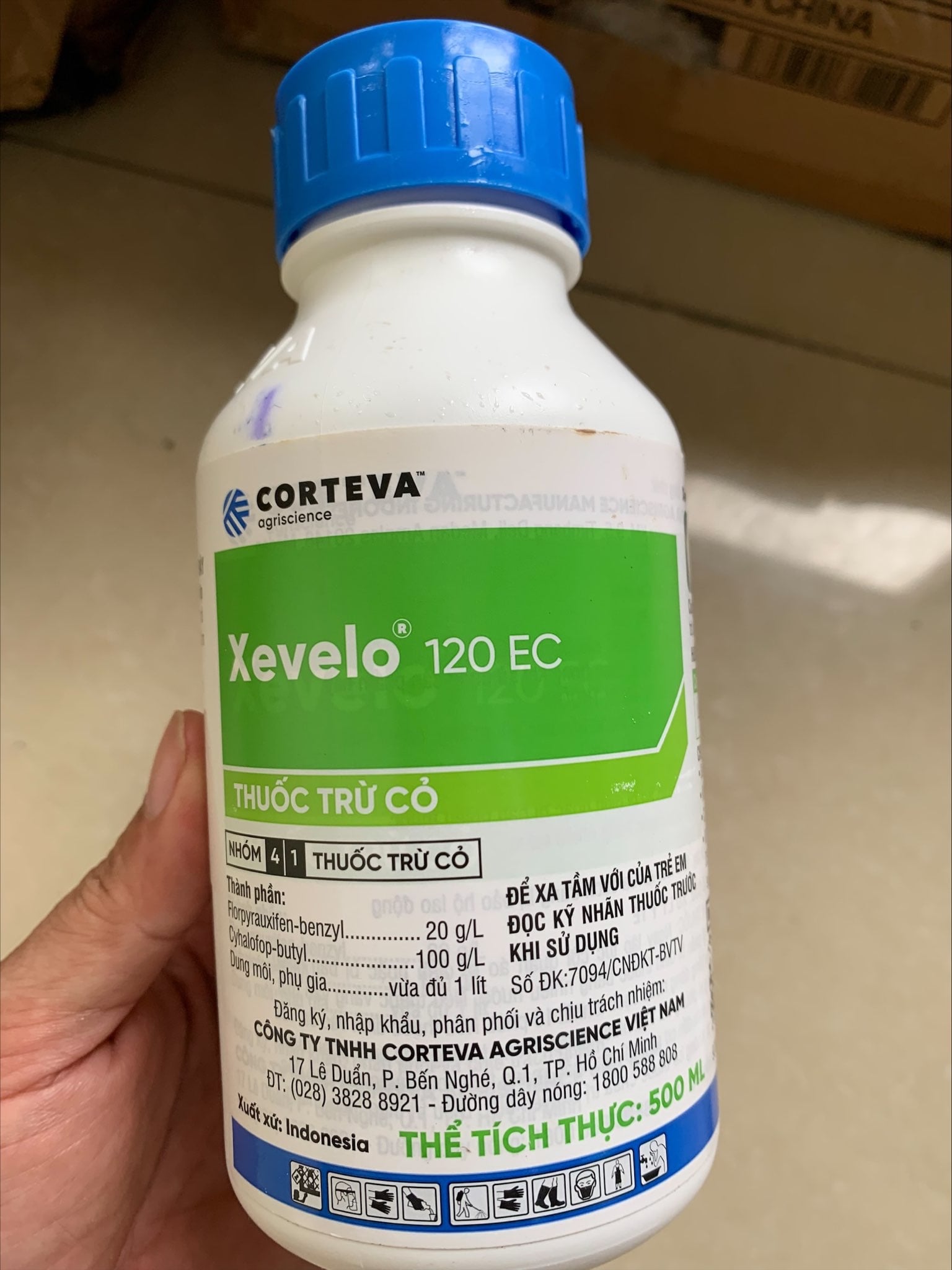 Thuốc trừ cỏ thế hệ mới Xevelo 120EC diệt cỏ nhẹ công , làm nông bền v ...
