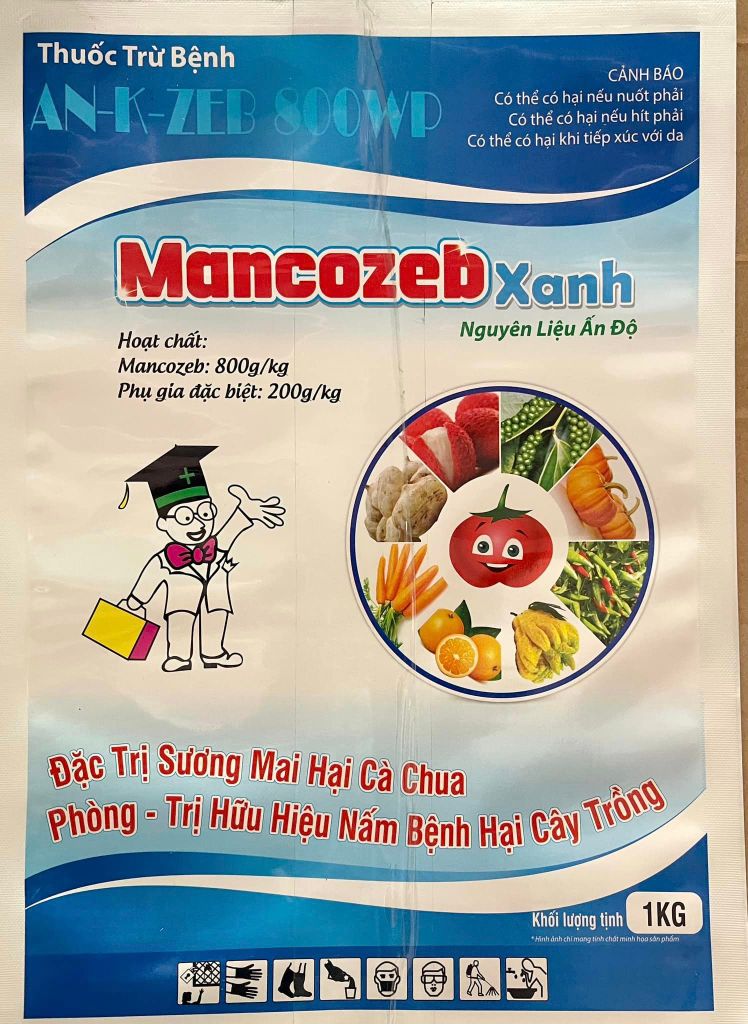 Thuốc trừ bệnh MANCOZEB Xanh – Vật tư nông nghiệp Công Danh 1