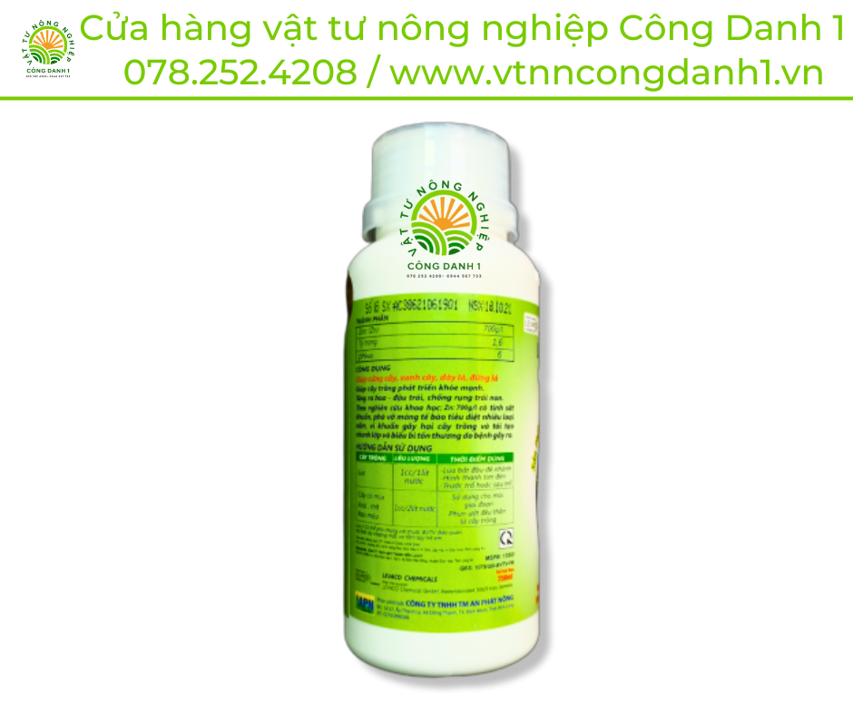 Nano Zn 700 (nano kẽm 700) của An Phát Nông, sản phẩm dành cho nông ng ...