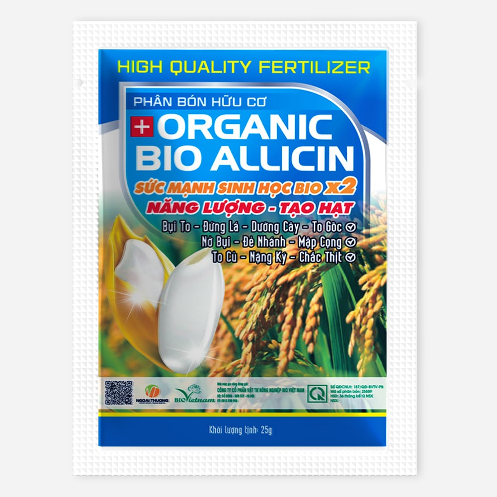 Organic Bio Allicin Phân Bón Hữu Cơ Cho Cây Lúa – Vật tư nông nghiệp ...
