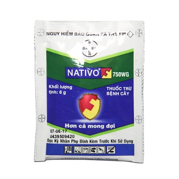 NATIVO 750WG gói 6gr - Thuốc trừ bệnh cây trồng Hơn cả mong đợi – Vật ...