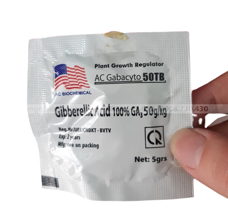 Thuốc Kích thích điều hoà sinh trưởng GA3 50TB nhập viên – Vật tư nông ...