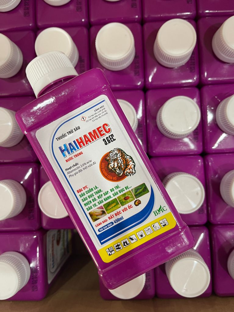 Haihamec 3.6EC 450ml diệt trừ sâu rầy sinh học hại cây, sâu đục thân ...