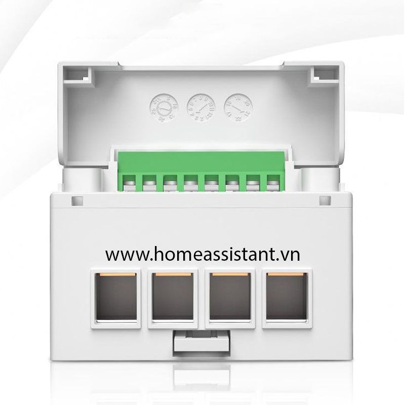 Công tơ điện tử RS485 Modbus CHINT đồng hồ đo điện 3 pha DTSU666 ...