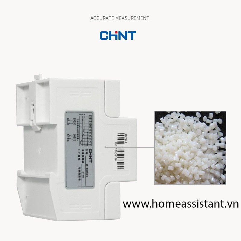 Công tơ điện tử RS485 Modbus CHINT đồng hồ đo điện 1 pha DDSU666 ...