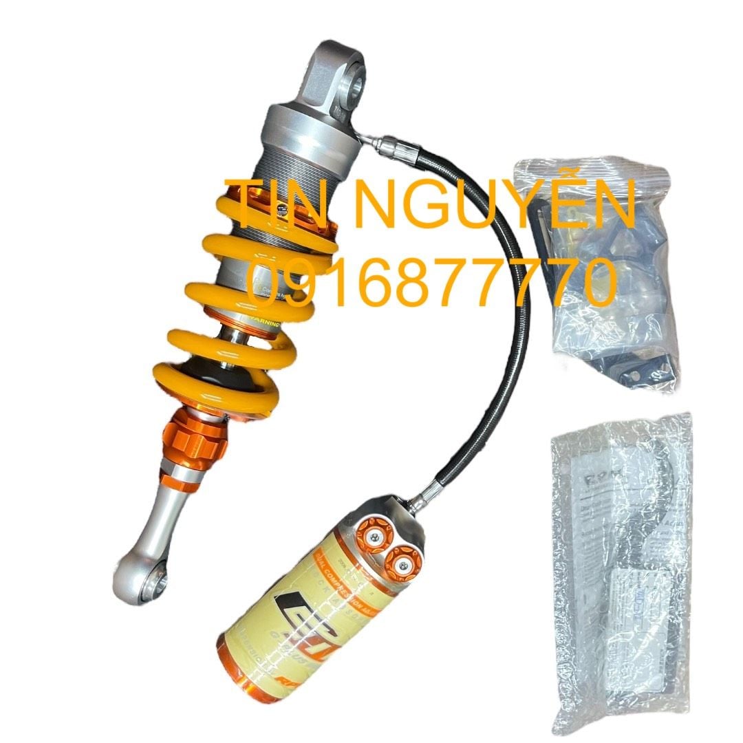 Phuộc RPM bình dầu xe Ex 135-150, Winner, Sonic, Satria-Raider 150 ch