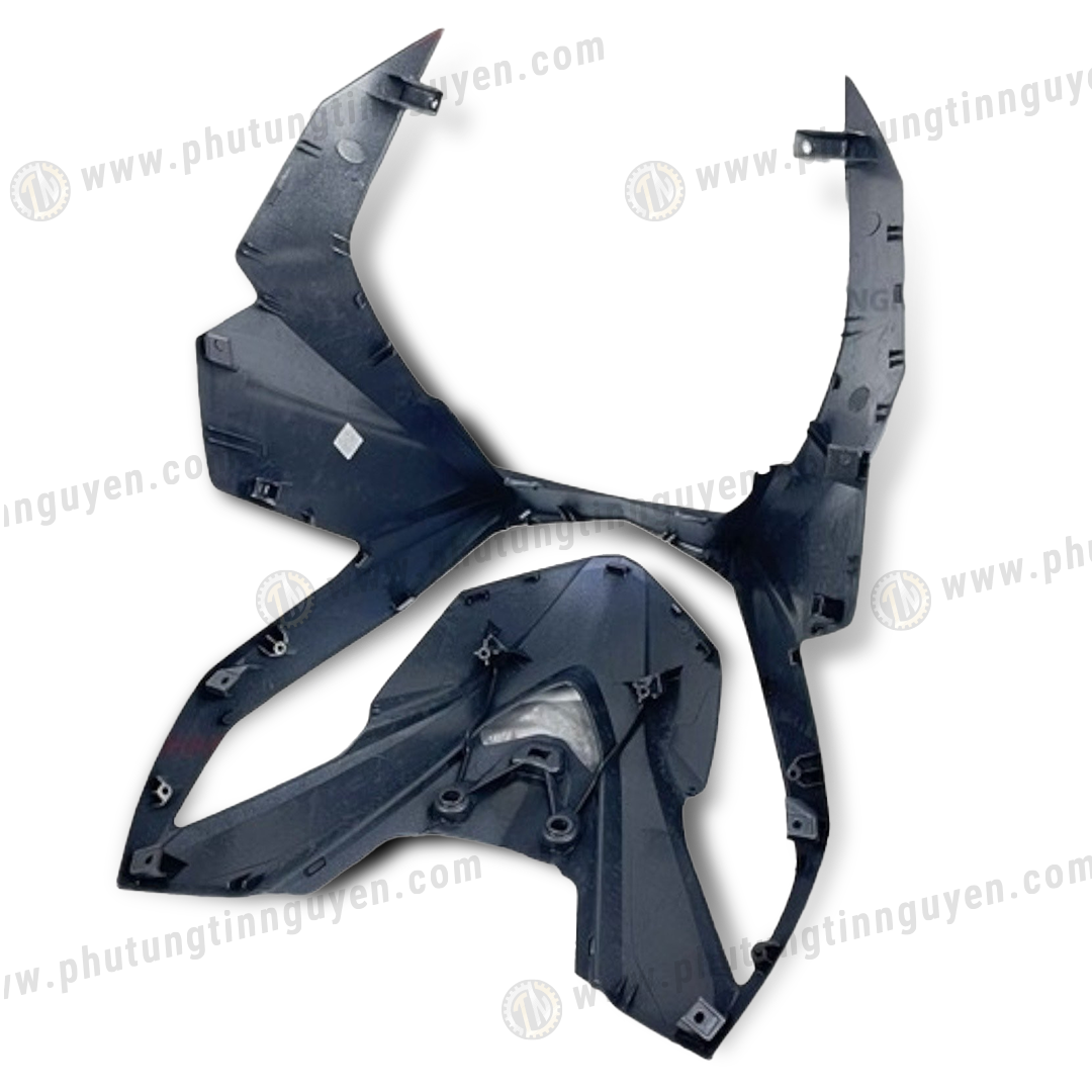 Mặt nạ lớn xe Beat K1A đời 2020 - nay màu đen nhám chính hãng Honda