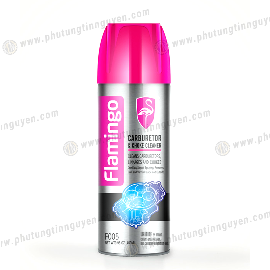 Bình xịt chế hòa khí Flamingo 450ml hàng chính hãng mã F005