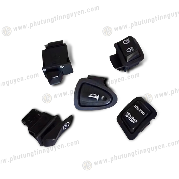 Bộ nút công tắc xe Vario, Click, AB, Vision chính hãng Honda nhập Thái