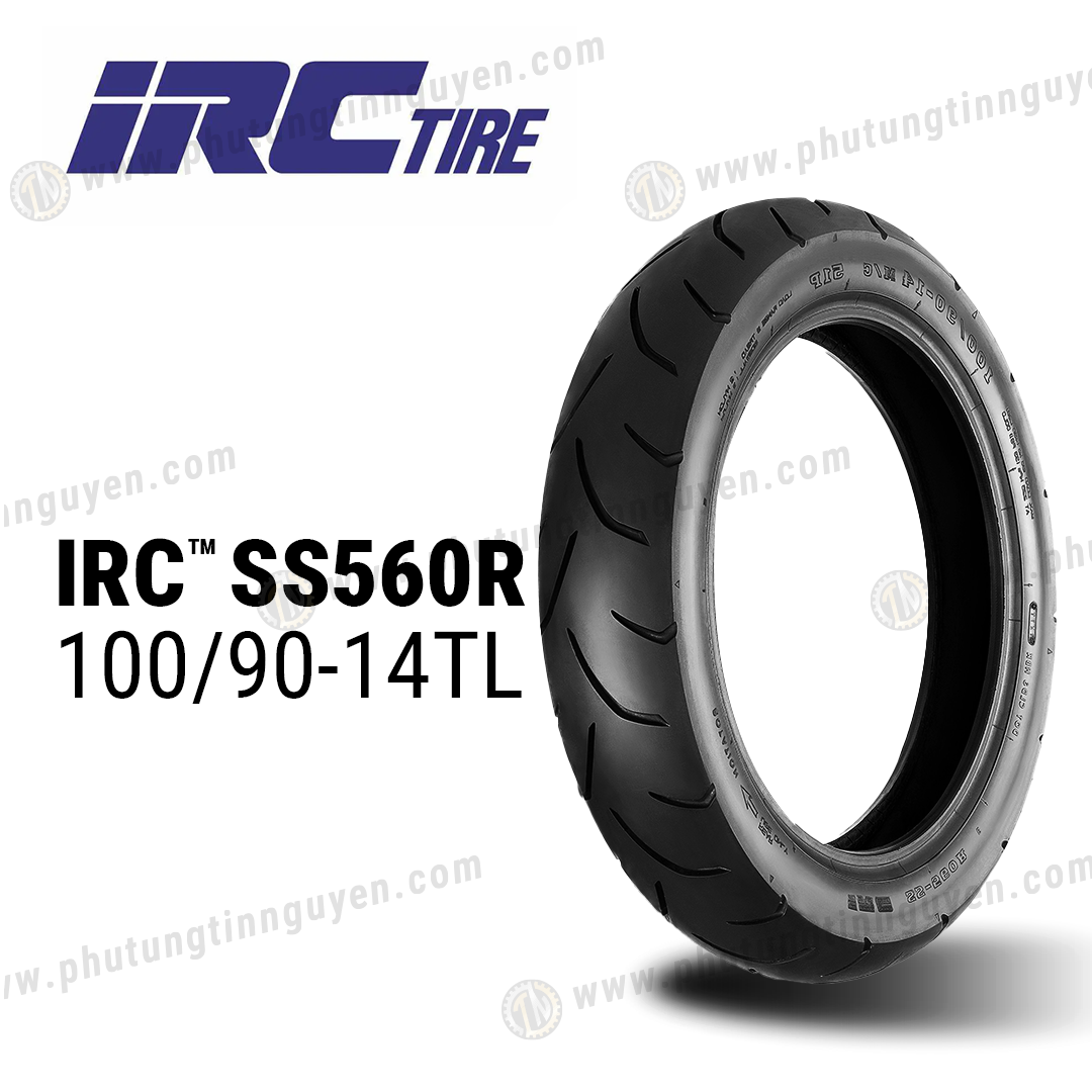 Vỏ xe INOUE (IRC) SS560R 100/90-14 TL